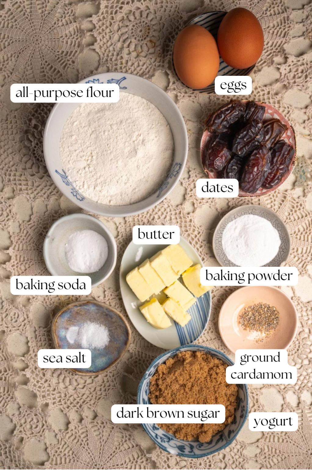 Moist Date Cake Recipe with Cardamom (Easy, Nut-Free!) - The Spice Spoon