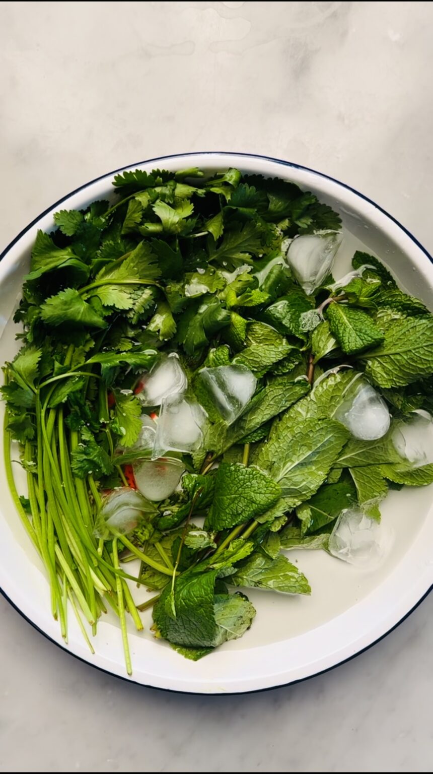 Mint and Coriander Chutney - The Spice Spoon