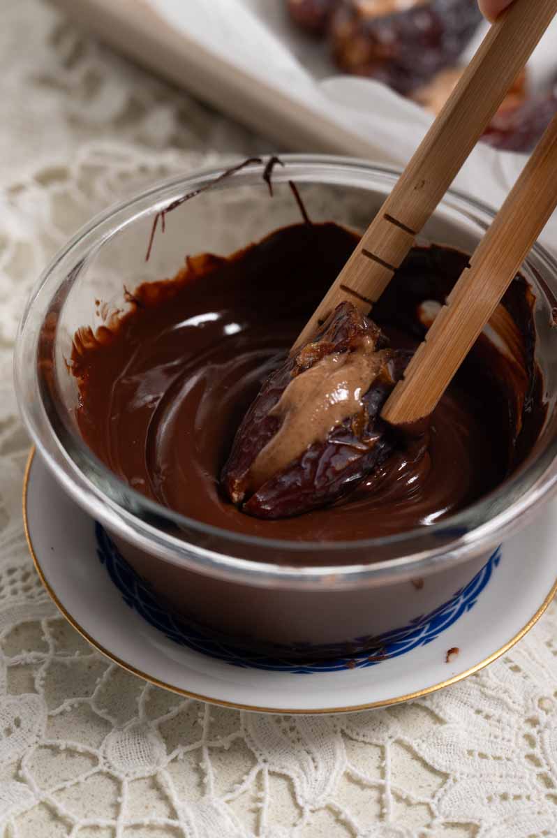 Chocolate Covered Dates - The Spice Spoon