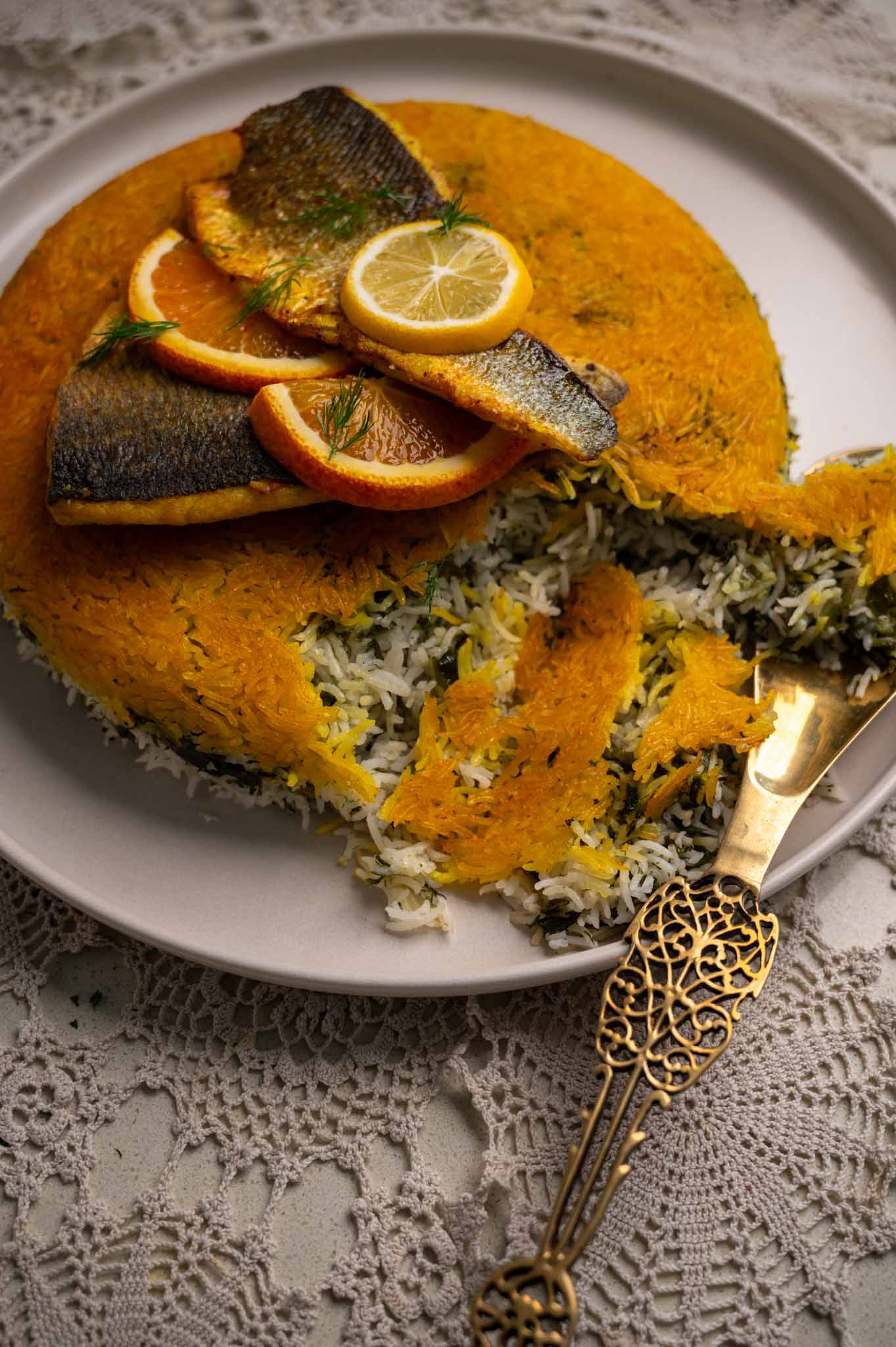 How to Make Sabzi Polo ba Mahi (Persian Herb Rice & Fish) – Easy ...